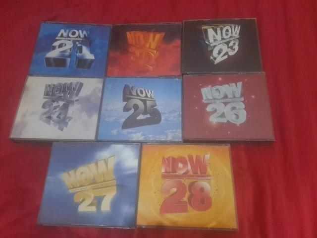 NOW THATS WHAT I Call Music 21 22 23 24 25 26 27 28 CD Fatbox Bundle £ ...
