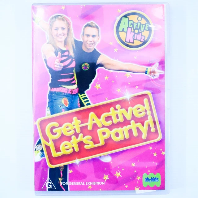 ACTIVE KIDZ - Get Active Let's Party! (DVD, 2004) Children & Family ...