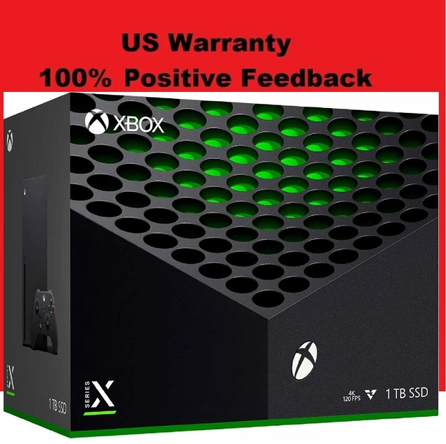 NOUVELLE CONSOLE MICROSOFT Xbox Series X 1 To lot de deux manettes FDX ...