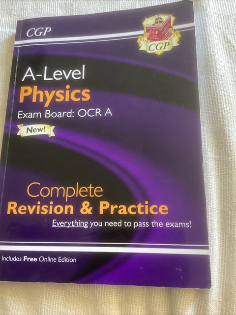 A-LEVEL PHYSICS: OCR A Year 1 & 2 Complete Revision & Practice w... by ...