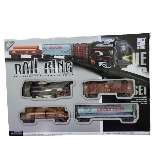 RAIL KING INTELLIGENT Classical Train Track Set 104 cm Kids Toys League ...