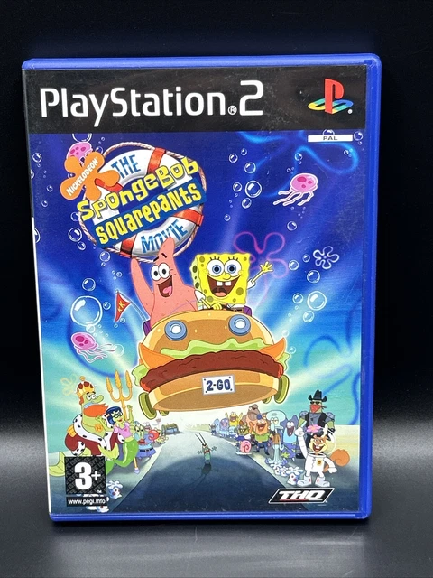 NICKELODEON THE SPONGEBOB SquarePants Movie PS2 Playstation 2 100% ...