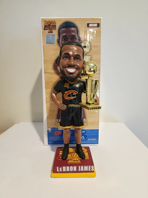 LEBRON JAMES CLEVELAND Caveliers Championship Bobblehead. In Box. $175. ...