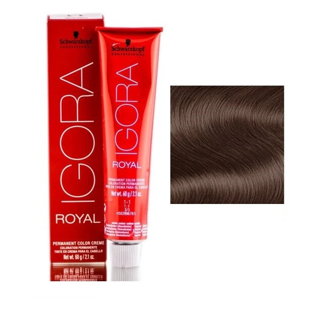 SCHWARZKOPF IGORA ROYAL Permanent Color Creme hair color 2.1 oz - YOU ...