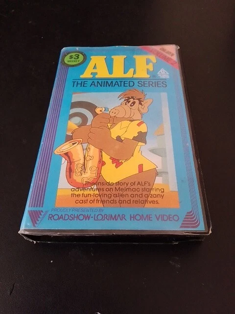 ALF THE ANIMATED Series Vol 2 VHS Large Case-Ex Rental-1988 Roadshow ...