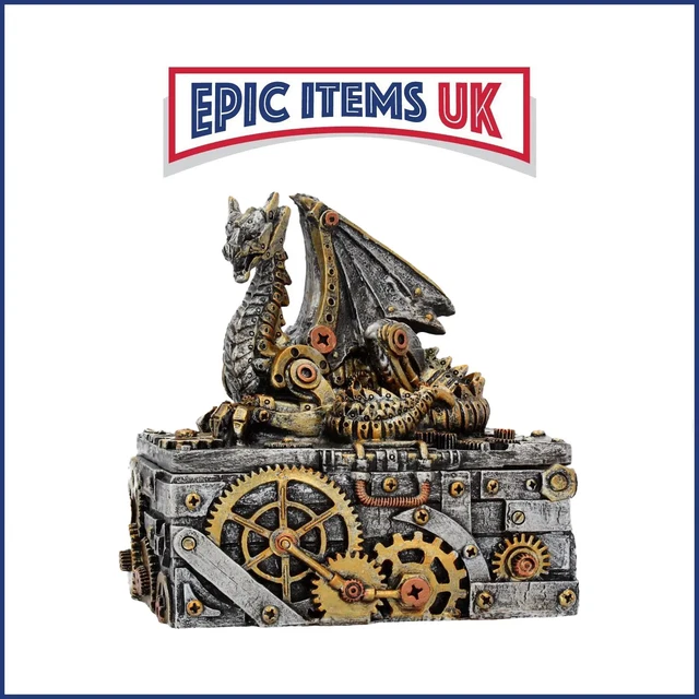 NEMESIS NOW SECRETS of the Machine Steampunk Dragon Box £24.95 ...