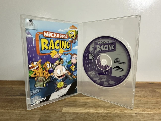 NICKELODEON NICKTOONS RACING PC CD-ROM Game - 2001 INFOGRAMES $20.69 ...