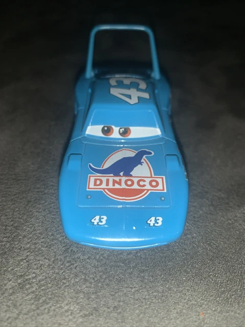 DISNEY PIXAR CARS No.43 The King Dinoco 1:55 Diecast Kids Boys Gift £6. ...
