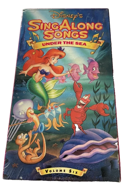 DISNEY'S SING ALONG Songs The Little Mermaid: Under the Sea 1990 ...