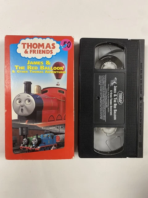 THOMAS TANK ENGINE Friends VHS James Red Balloon Adventure 2003 Video ...