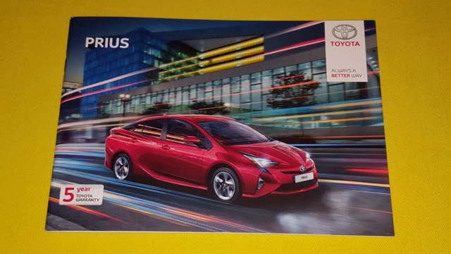 TOYOTA PRIUS HYBRID Business Plus Excel sales brochure catalogue July ...