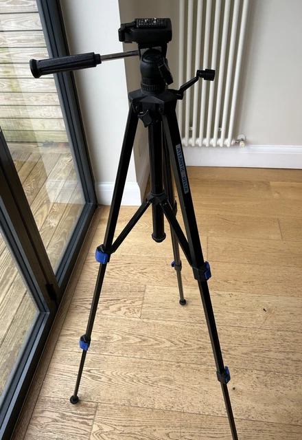 JESSOP ATLANTIC-DELTA CAMERA Tripod with Pan/ Tilt Head Black Approx ...