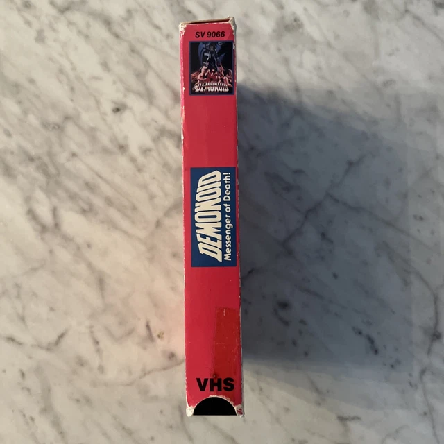 🔥 DEMONOID MESSENGER of Death (VHS - 1983) Media Home Ent. **RARE ...