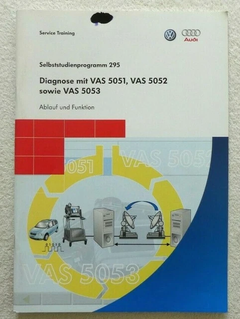 SELBSTSTUDIENPROGRAMM VW AUDI SSP 295 Diagnose mit VAS 5051 VAS 5052 ...