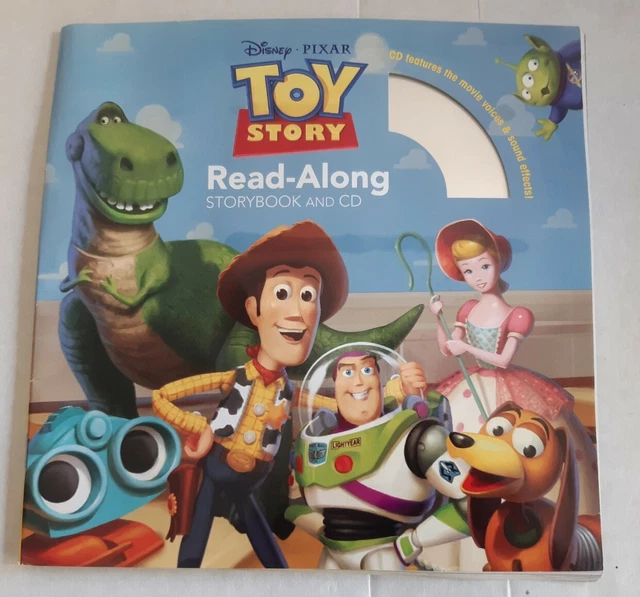 DISNEY PIXAR TOY Story Read-along Storybook and CD $8.00 - PicClick AU