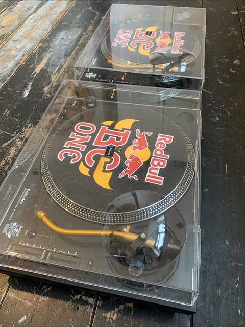 TECHNICS SL1210MK7R LIMITED Edition Red Bull Pair Rare! Sl 1210 Pro Dj ...