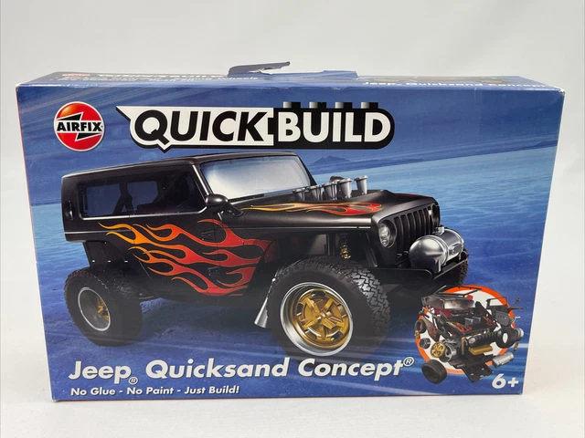 AIRFIX QUICK BUILD Jeep Quicksand Concept Model Kit J6038 Brand New In ...
