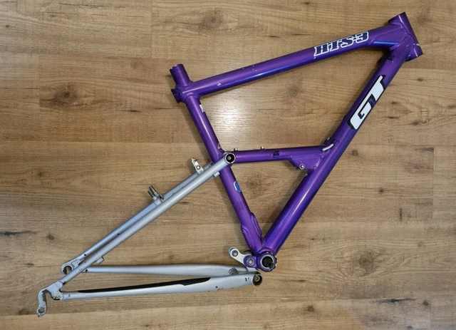 GT RTS 3 Full Suspension Mountain Bike Frameset In Metallic Purple ...