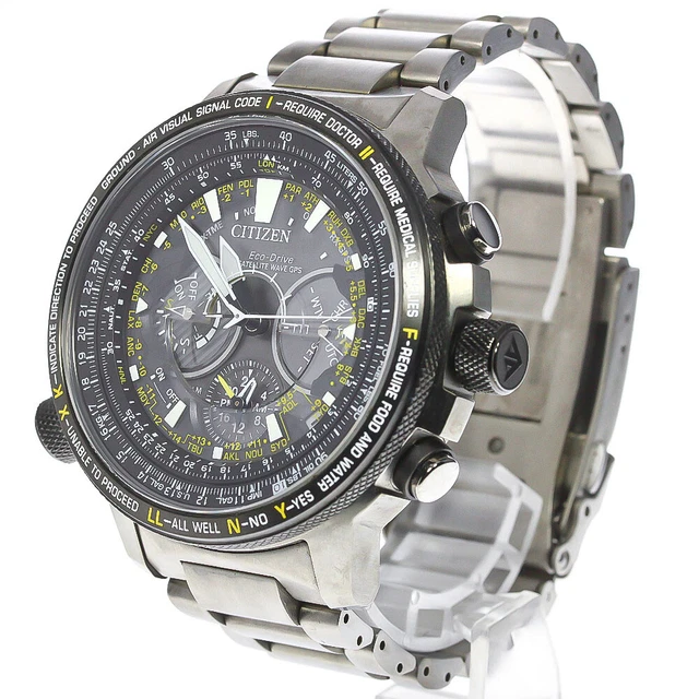 CITIZEN PROMASTER SKY serie F990-T025480/CC7014-82E EcoDrive solar para ...