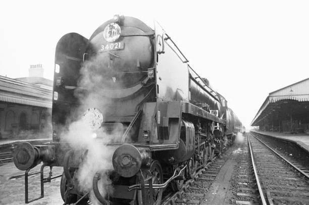 NUMBER 34021 DARTMOOR a Bulleid Pacific locomotive of the West Cou- Old ...