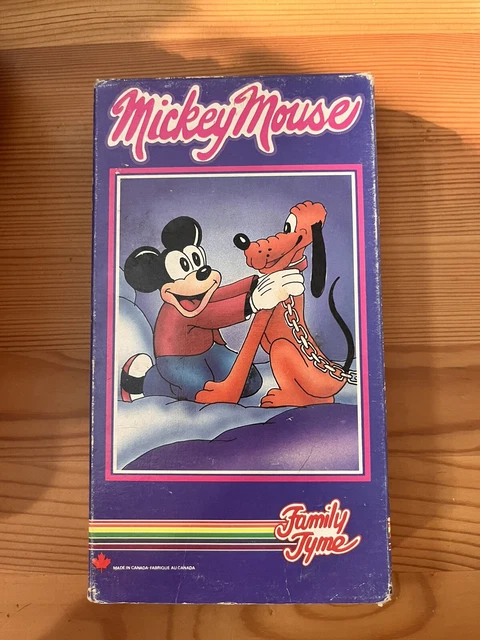 MICKEY MOUSE FAMILY Tyme VHS - EXTREMELY RARE, 1988 $50.00 - PicClick CA