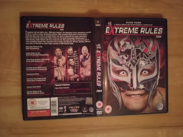 WRESTLING DVD WWE Extreme Rules 2009 WWF WCW TNA ECW ROH DWA USWA EUR ...