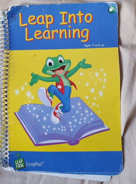 LEAP FROG LEAPPAD Leap Into Learning Book Only NO CARTRIDGE £2.89 ...