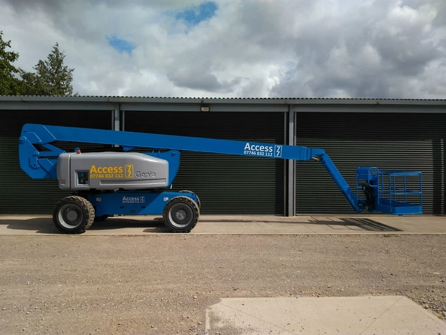 **REDUCED** GENIE Z8060RT Diesel 4X4 Cherry Picker - £16,665.00 + Vat £ ...