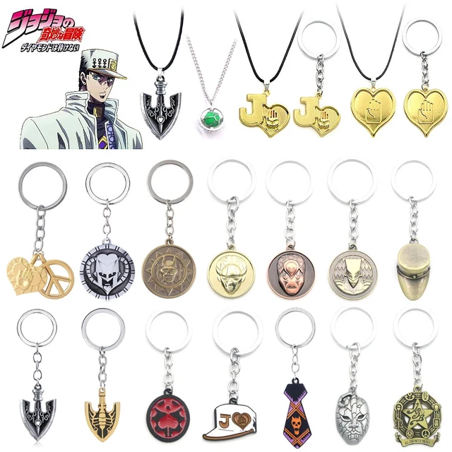 ANIME JOJOS BIZARRE Adventure Keychain Killer Queen Pendant Keyring ...