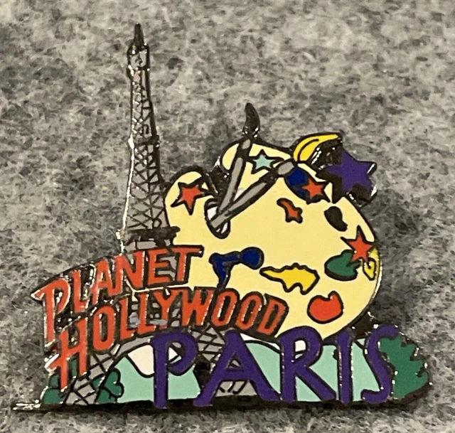 PLANET HOLLYWOOD PARIS Disneyland Resort Eiffel Tower Palette Vintage ...