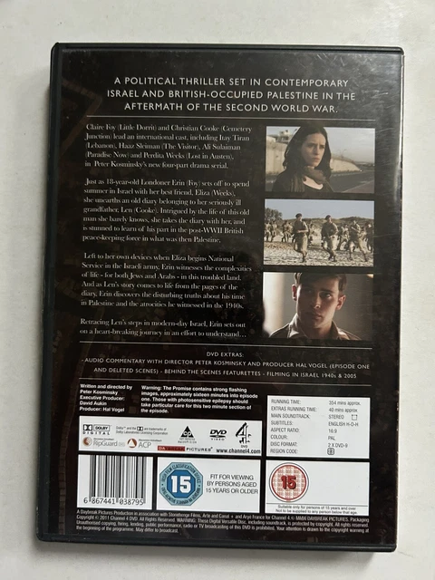 THE PROMISE THE Complete Channel 4 Mini Series 2 Disc DVD Claire Foy £ ...