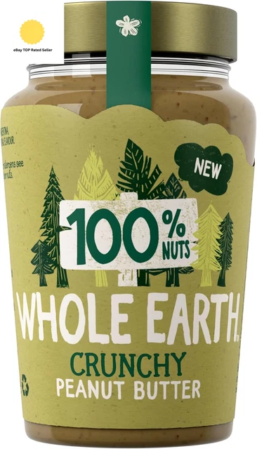 100% ORIGINAL CRUNCHY Peanut Butter 340G Single £7.65 - PicClick UK
