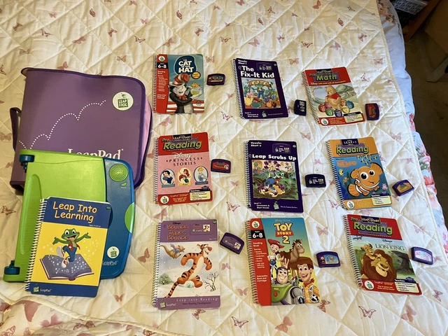 LEAPFROG LEAP PAD Learning System with 10 books £45.00 - PicClick UK