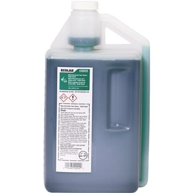 ECOLAB 6100429 ECOLAB® MAXX Dual Action Floor Cleaner (Bright Speed) 64 ...