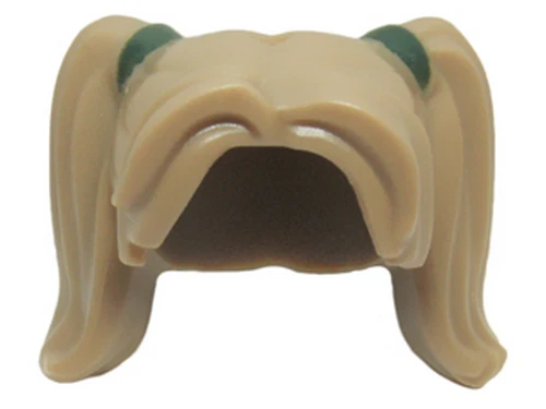 LEGO 20596PB01 MINIFIGURE, Hair Female Pigtails High, Long Bangs EUR 5 ...