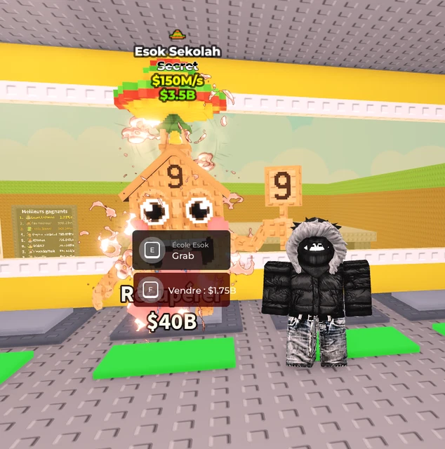 STEAL A BRAINROT | Esok Sekolah 150M/s | Fast Delivery EUR 23,19 ...