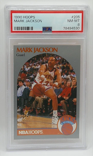 1990-91 HOOPS MARK Jackson PSA 8 New York Knicks #205 EUR 39,17 ...