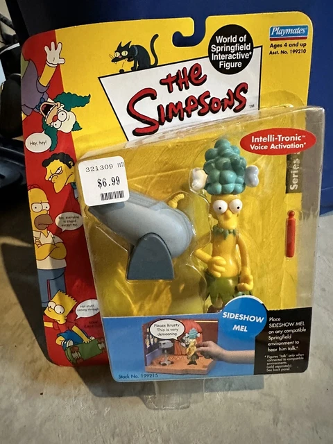 NUEVAS FIGURAS DE acción SIDESHOW MEL Simpsons Playmates WOS SERIE 5 ...