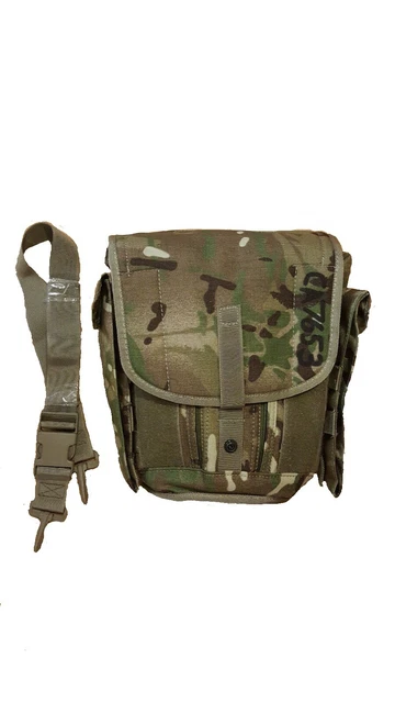 BRITISH ARMY FIELD Pack / Haversack Case bag GSR Respirator MOLLE MTP ...