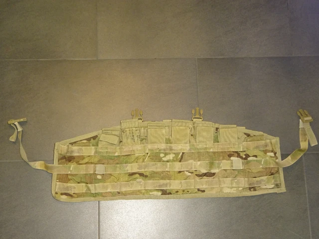 US ARMY MULTICAM Tap Tactical Panel Devgru Molle Pocket Ocp Pouch ...