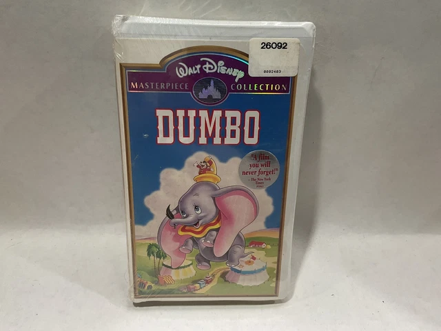 DISNEY’S DUMBO. Masterpiece Collection VHS. (024) Factory Sealed $14.99 ...