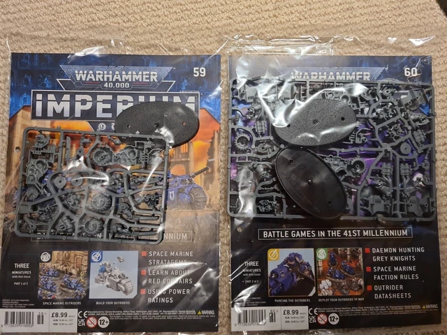 WARHAMMER 40K IMPERIUM Magazine Issues 59 & 60 - Space Marine Outriders ...