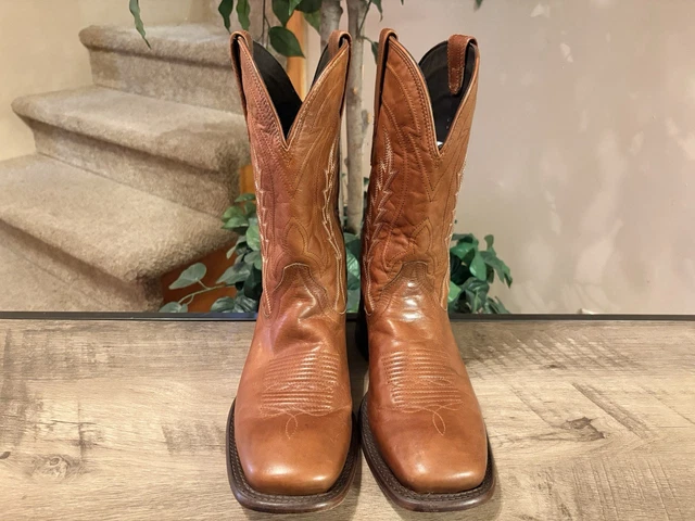 TECOVAS “THE DOC” In Scotch Goat Men's Leather Cowboy Western Boots ...