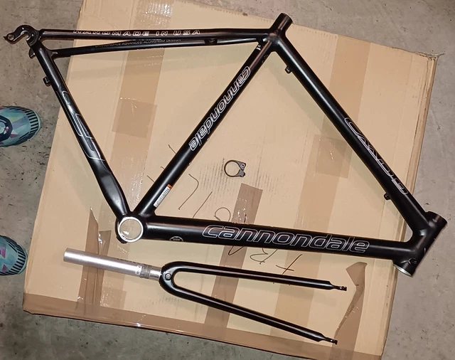 CANNONDALE CAAD9 FRAME mis.54 Black Matte £393.93 - PicClick UK