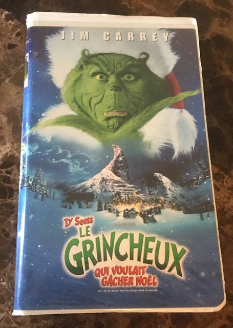 *VHS FRENCH MOVIE Dr Seuss Le Grincheux Qui Voulait Gâcher Noël (Le ...