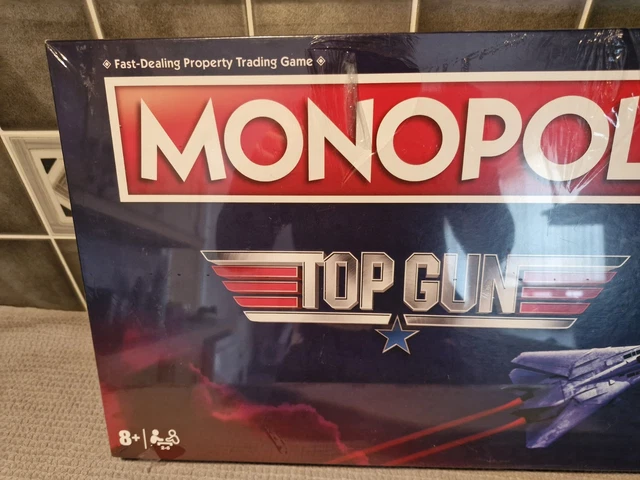MONOPOLY TOP GUN Limited Edition Board Game Sealed 2021 £35.00 ...