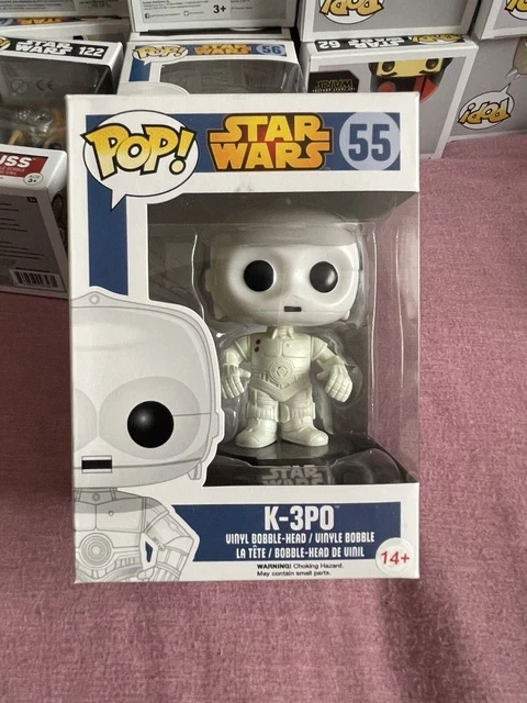FUNKO POP STAR Wars K-3P0 #55 Droid Blanco K-3PO EUR 19,87 - PicClick ES