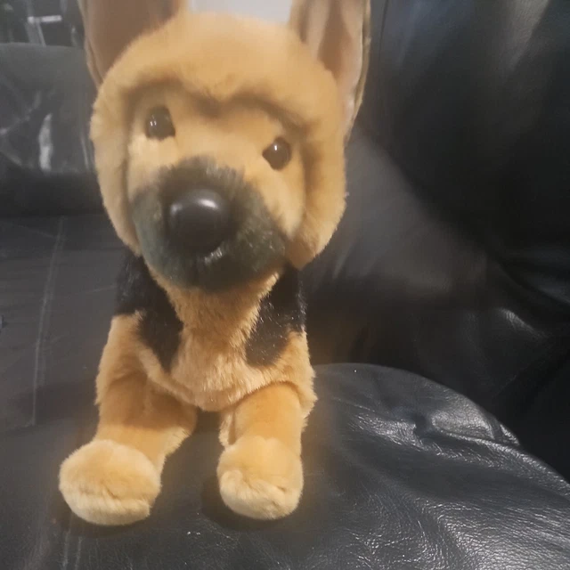 DOUGLAS CUDDLE TOYS 2058 Dogs German Shepherd Plush Toy, 41 cm Long £55 ...