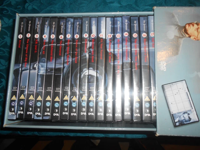 THE PRISONER - Patrick McGoohan Complete Series DeAgostini DVD Set ...