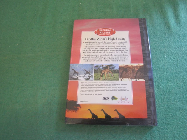 GIRAFFES AFRICA'S HIGH Society DVD - NEW SEALED £3.00 - PicClick UK